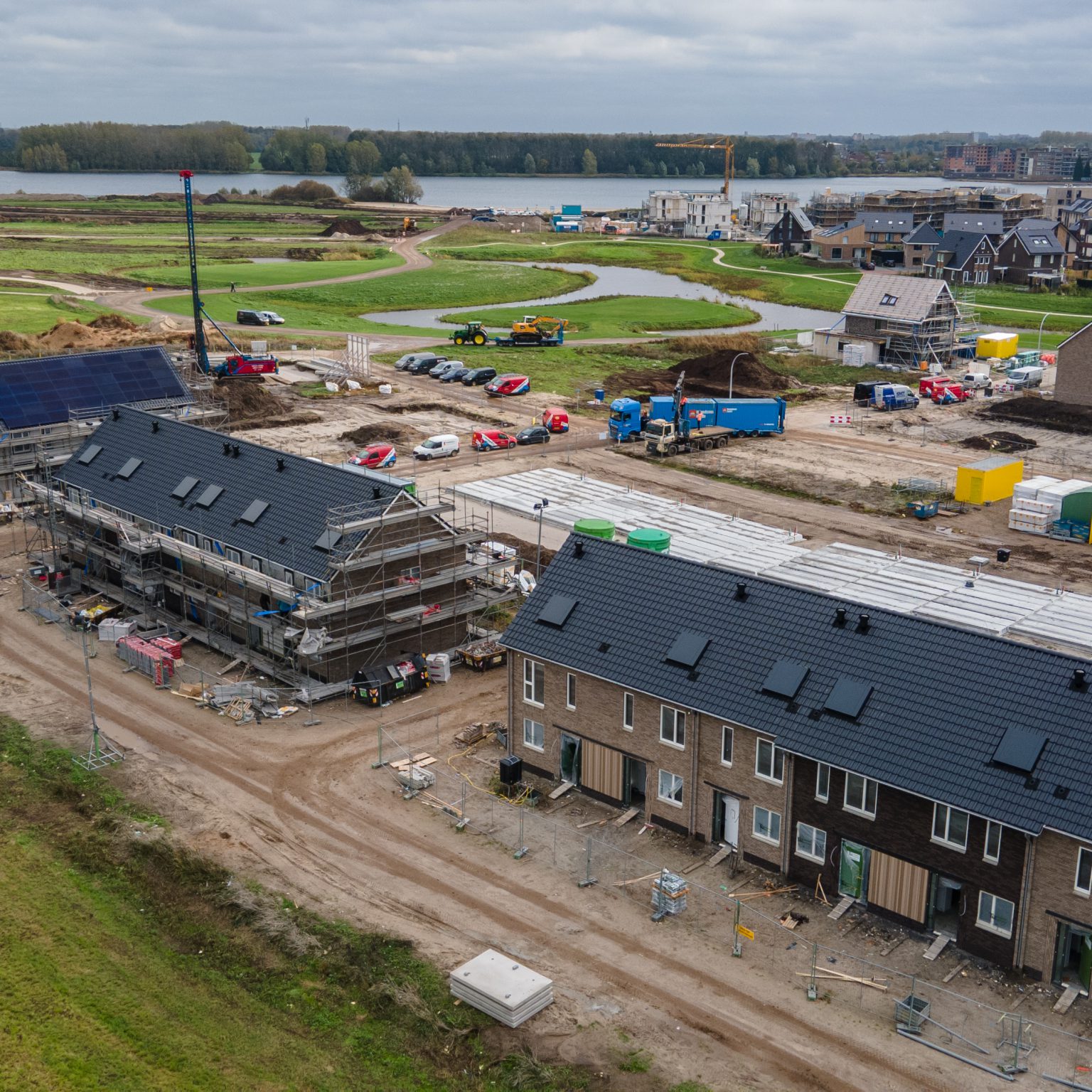 Voortgang bouw 32 woningen Breezicht Zwolle » Nikkels