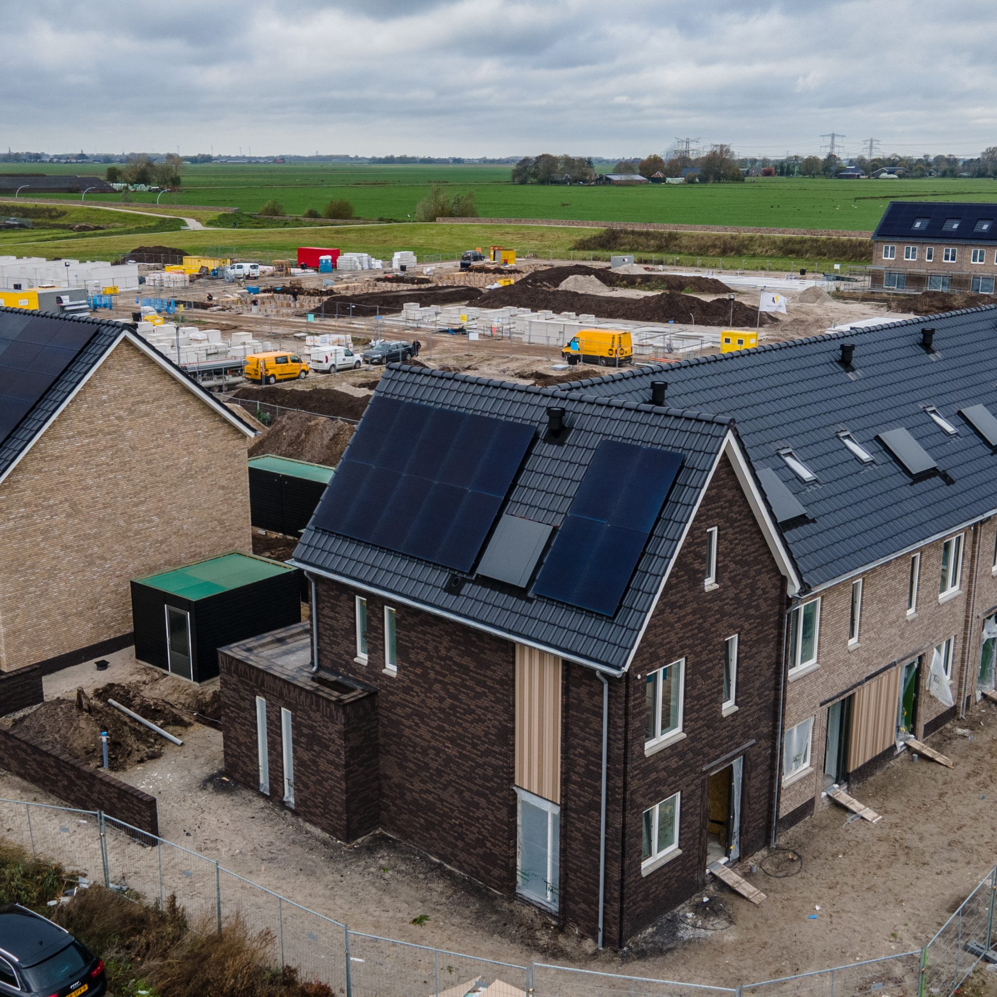 Voortgang bouw 32 woningen Breezicht Zwolle » Nikkels